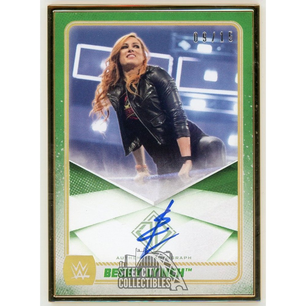 Becky Lynch 2020 Topps Transcendent WWE Autographed Card /15 | Steel ...