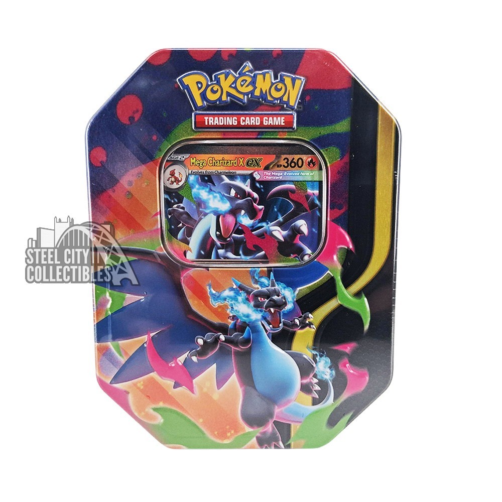 Pokemon Mega Charizard Tin | Steel City Collectibles