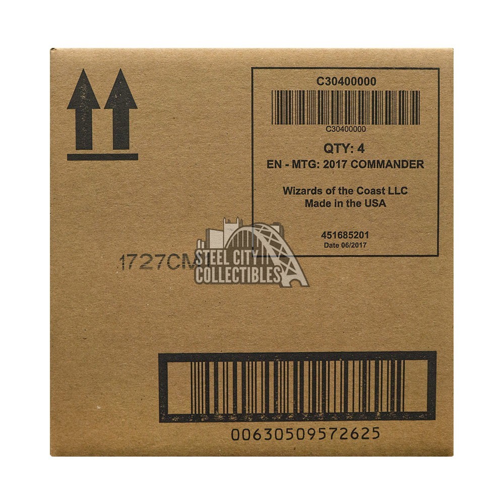 Magic the Gathering 2017 Commander Deck Case | Steel City Collectibles