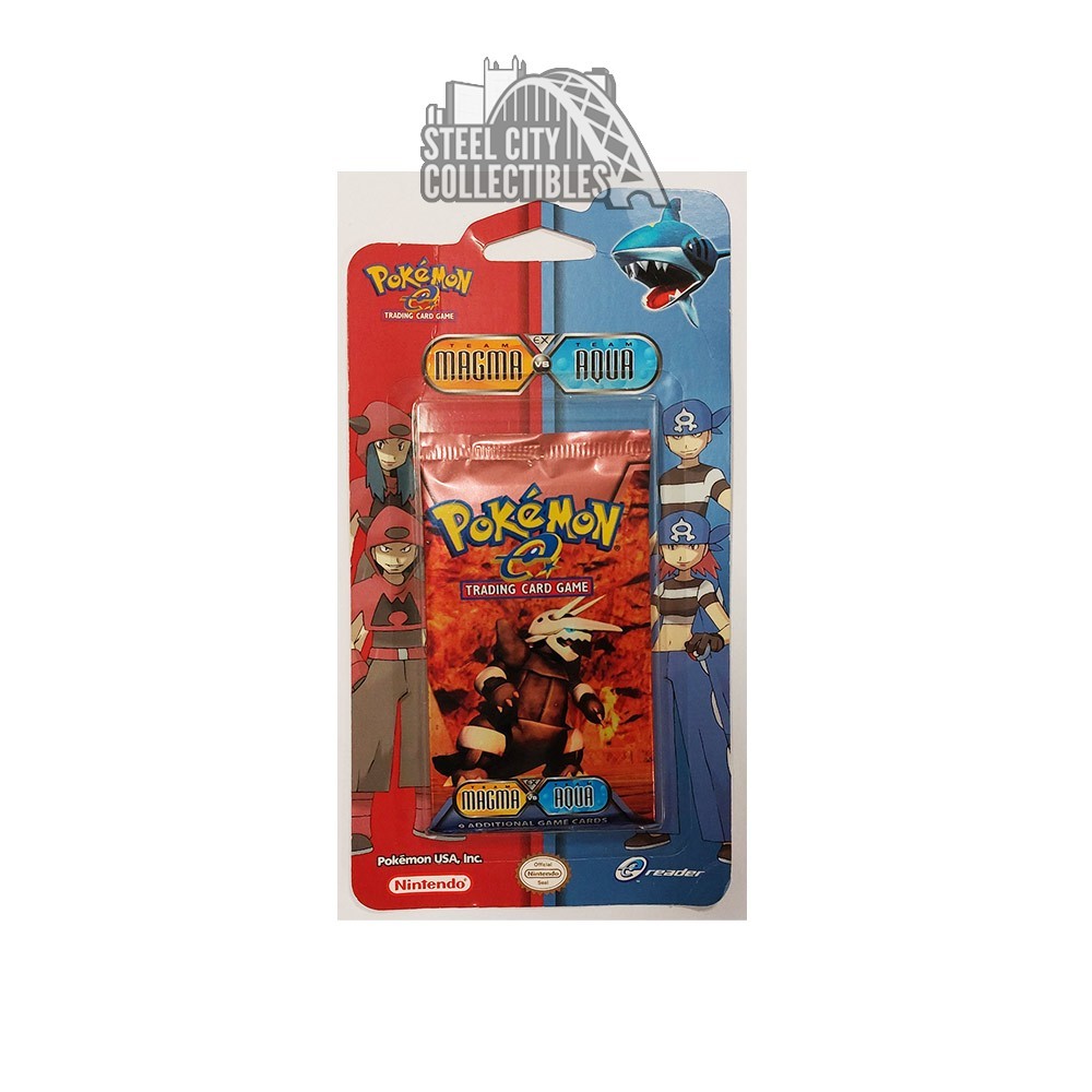 Pokemon Team Magma v Team Aqua Blister Pack **Please Read** | Steel ...