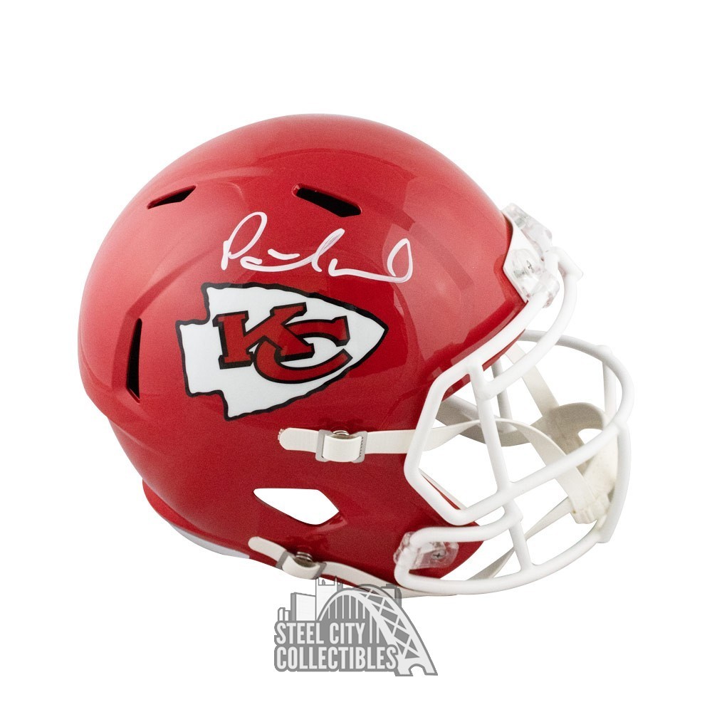Patrick Mahomes Autographed Kansas City Chiefs Speed Full-Size Football ...