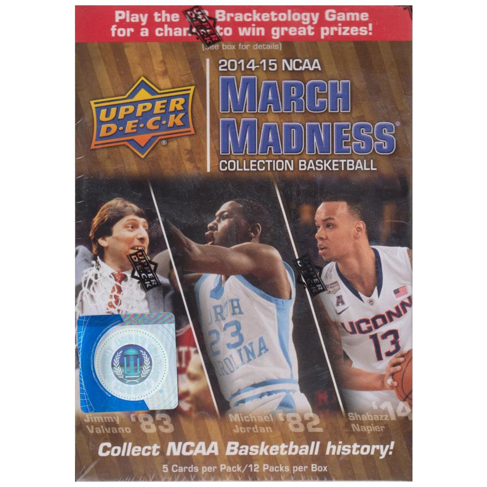 2014-15 Upper Deck NCAA March Madness Basketball Blaster Box | Steel ...