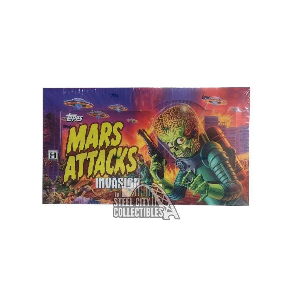 2013 Topps Mars Attacks Invasion Hobby Box | Steel City Collectibles