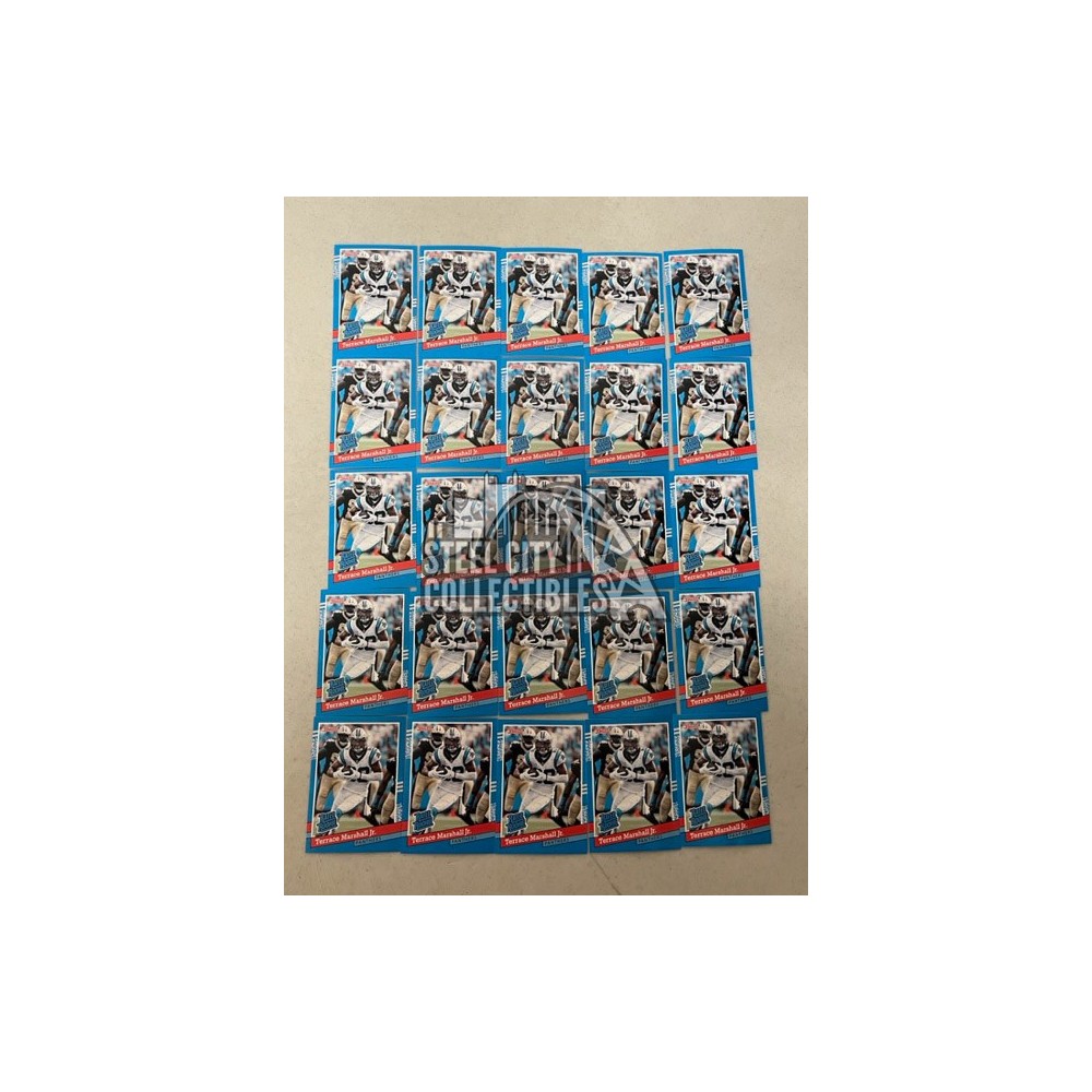 Terrace Marshall Jr 2021 Panini Donruss Rated Rookie Retro BW19 /2231 ...