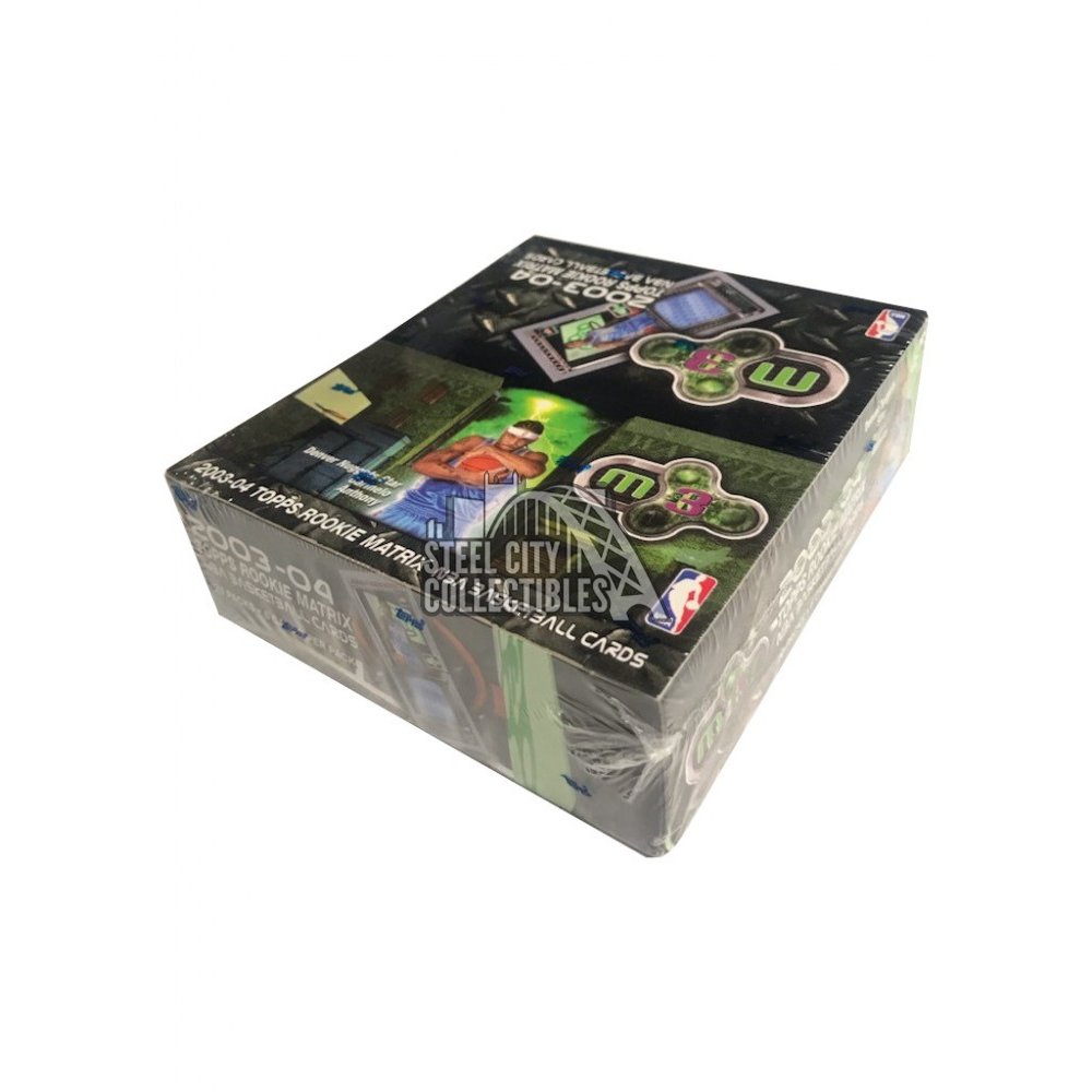 2003-04 Topps Rookie Matrix Basketball 20 Pack Retail Box | Steel City ... 2003-04 Topps Rookie Matrix Basketball 20 Pack Retail Box | Steel City ...