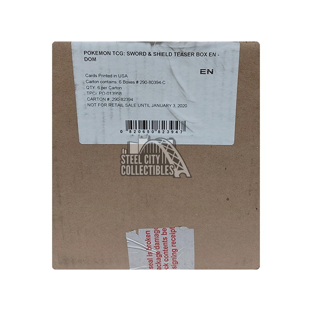 Pokemon Meowth V-Max Special Collection 6-Box Case | Steel City ...