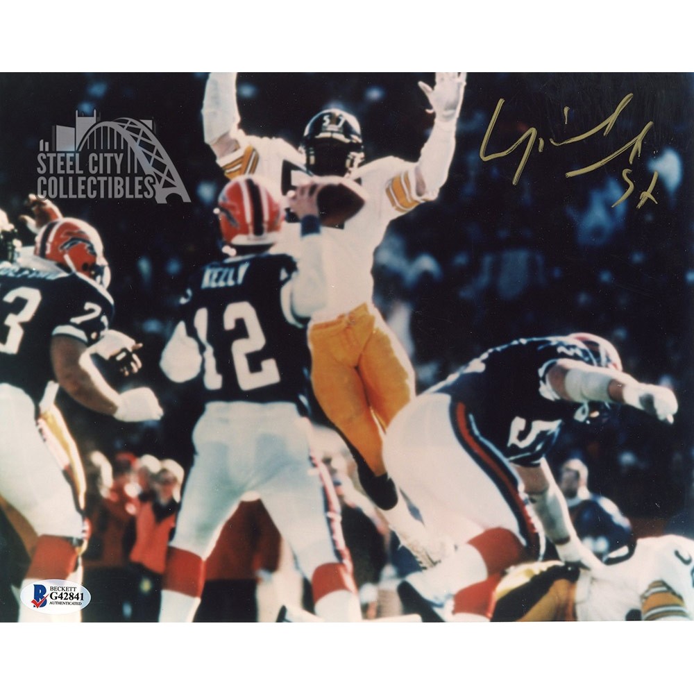 Mike Merriweather Autographed Pittsburgh Steelers 8x10 Photo - BAS COA ...