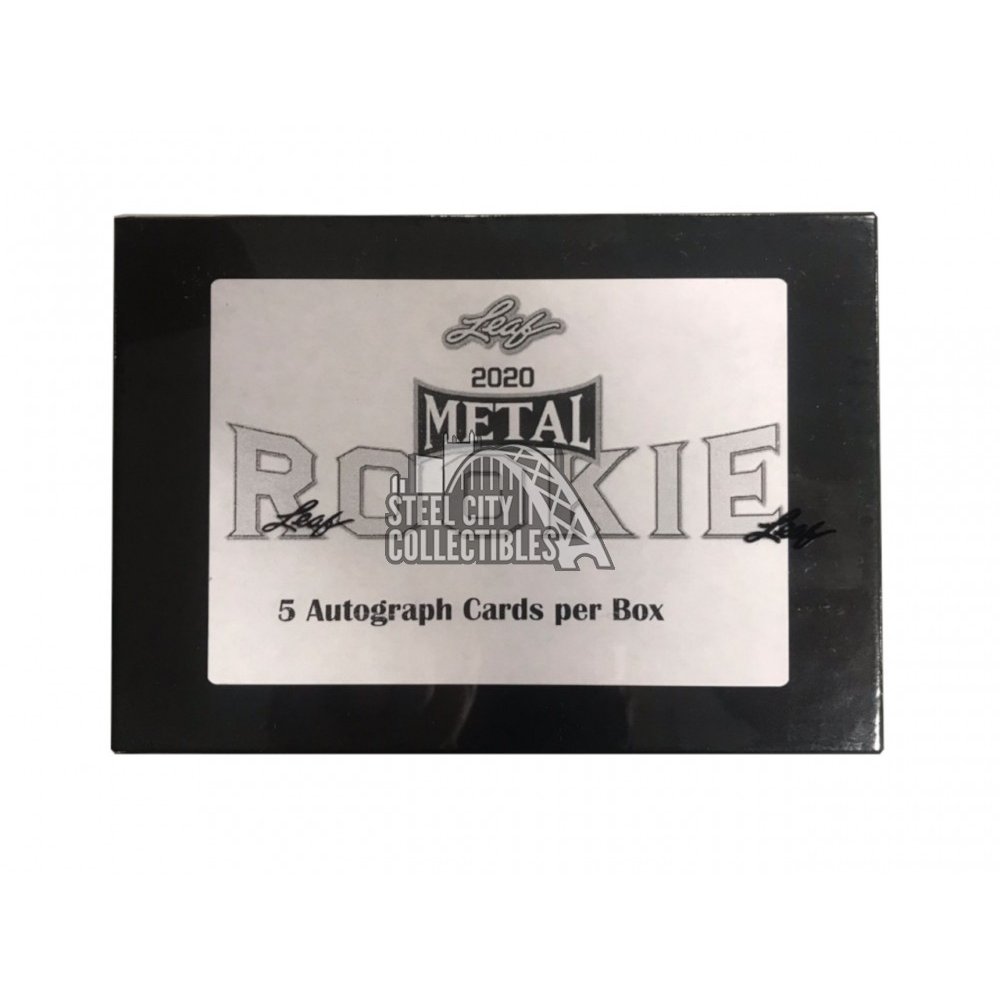 2020 Leaf Metal Rookie Box | Steel City Collectibles
