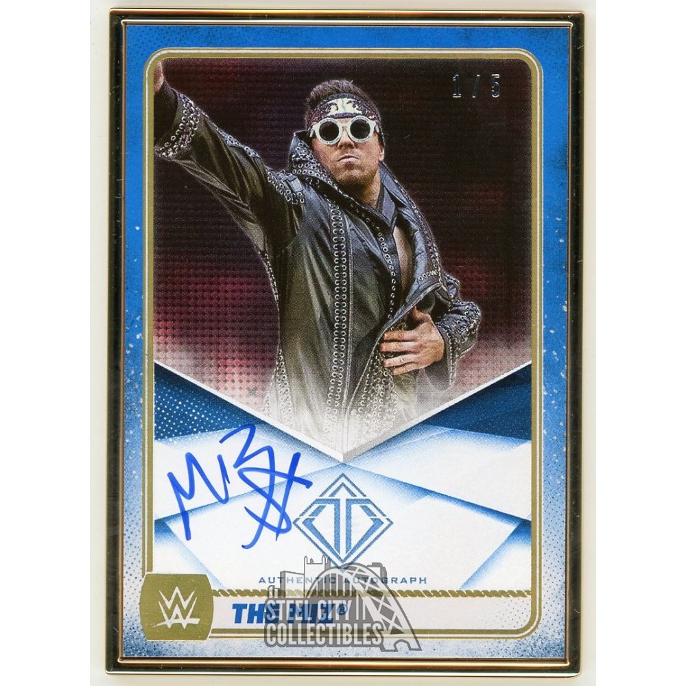 The Miz 2020 Topps Transcendent WWE Autographed Card 1/5 | Steel City ...