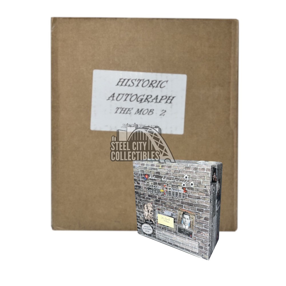 2023 Historic Autographs The Mob Series 2 Hobby 20-Box Case | Steel ...