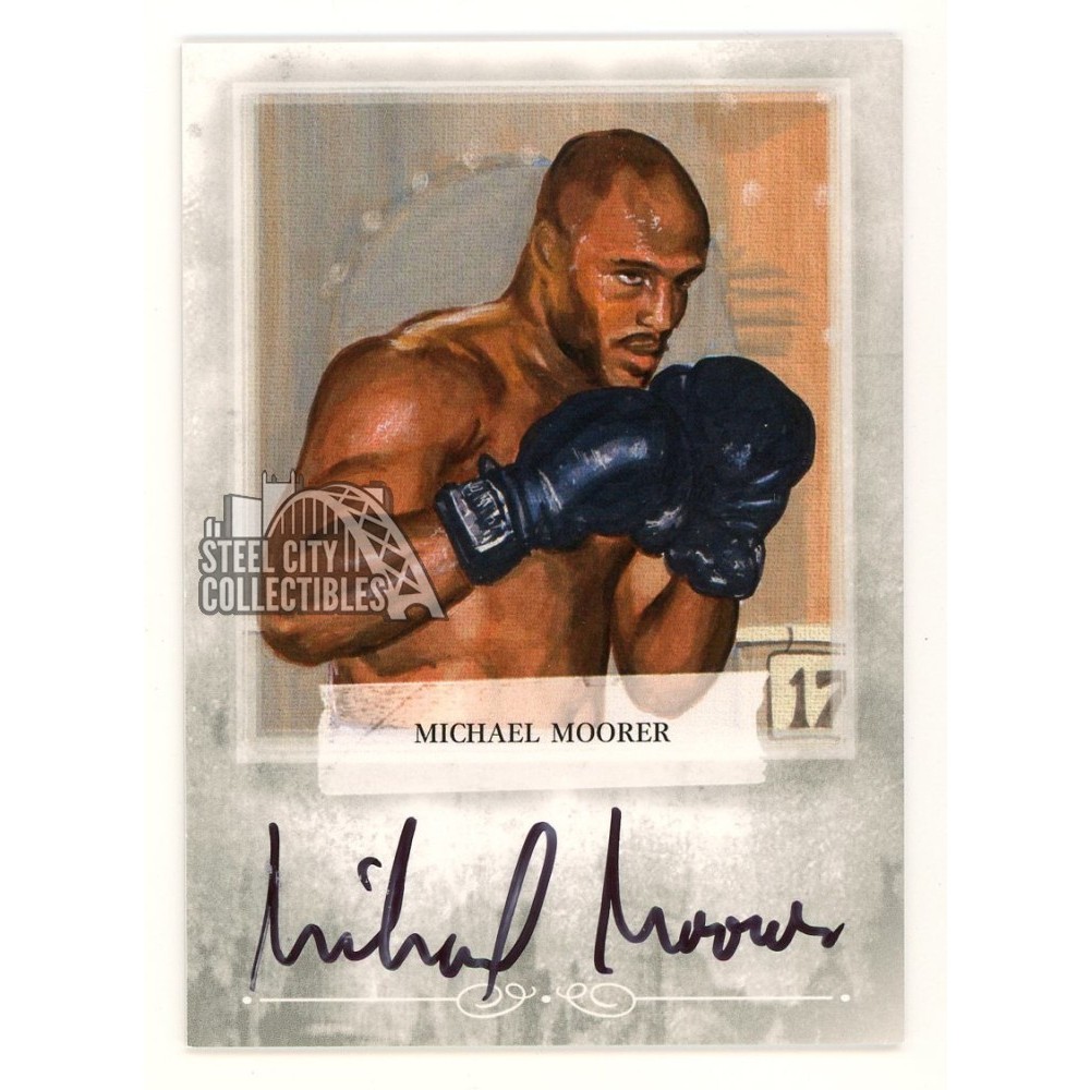 Michael Moorer 2010 Sport Kings Boxing Autograph Card #A-MM1 | Steel ...