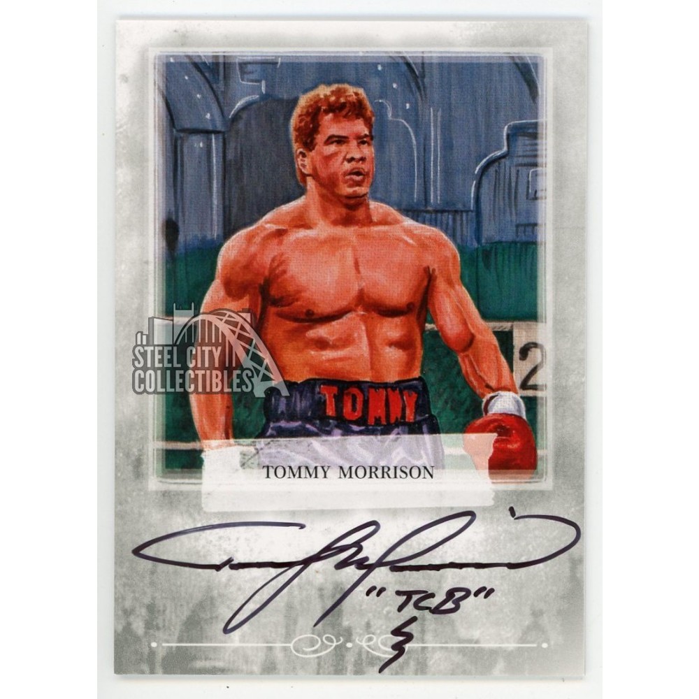 Tommy Morrison 2010 Sport Kings Boxing Autograph Card #A-TM1 | Steel ...