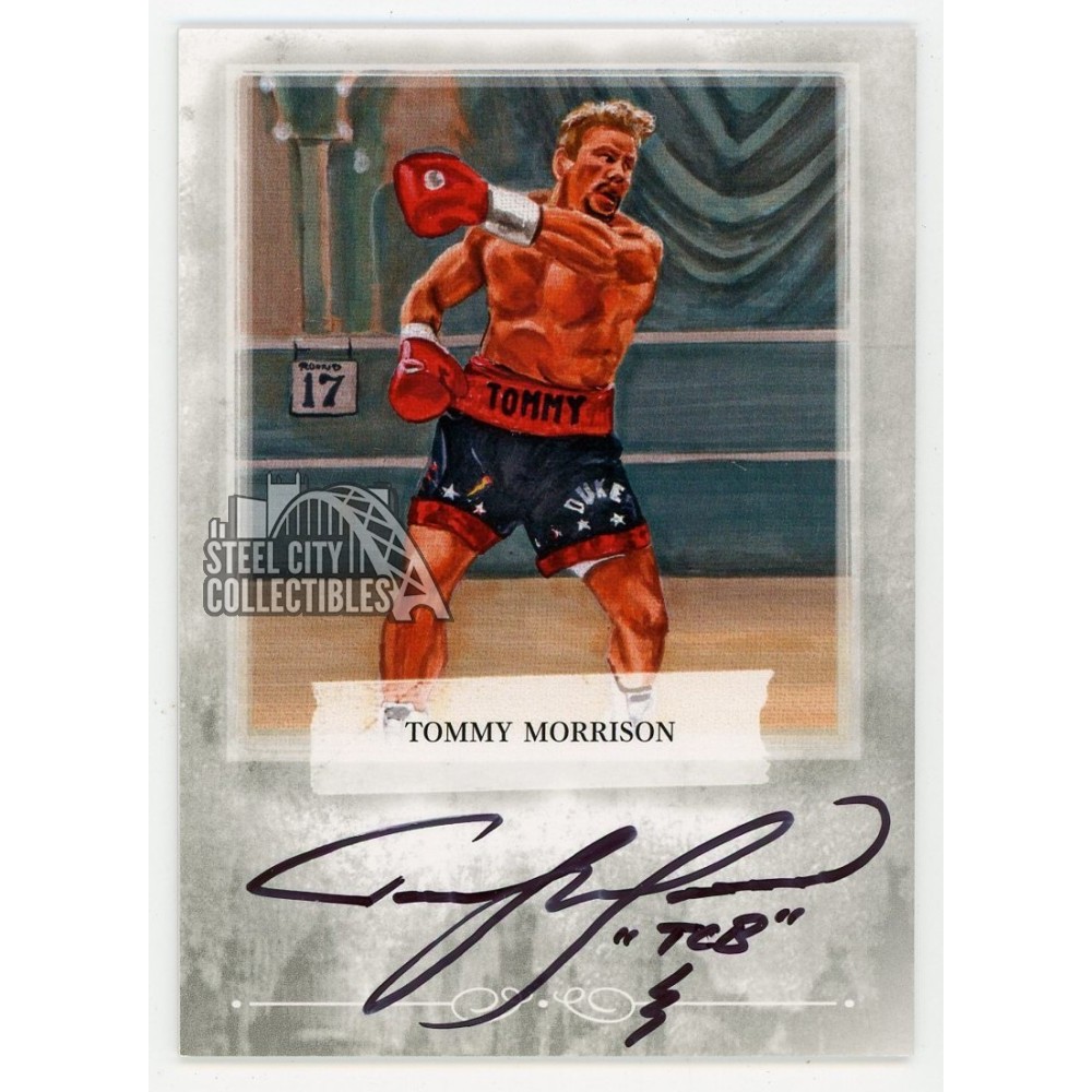 Tommy Morrison 2010 Sport Kings Boxing Autograph Card #A-TM2 | Steel ...