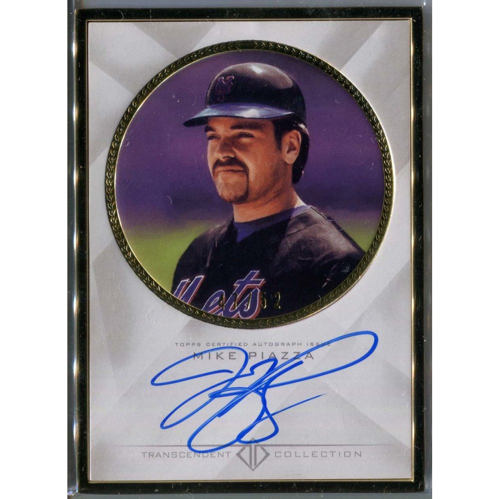 Mike Piazza 2016 Topps Transcendent Base Framed Autograph Auto Card 47/ ...