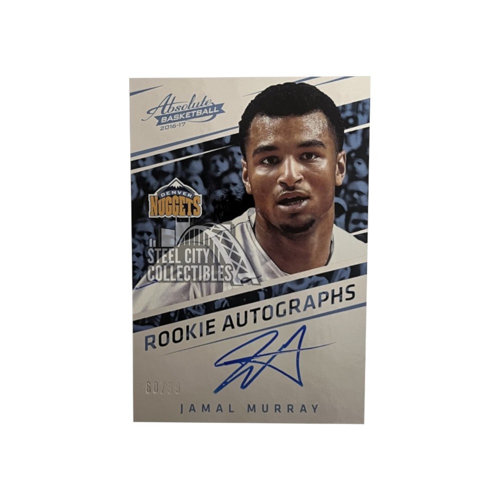Jamal Murray 2016-17 Panini Absolute Autograph Rookie Card #6 60/99 ...