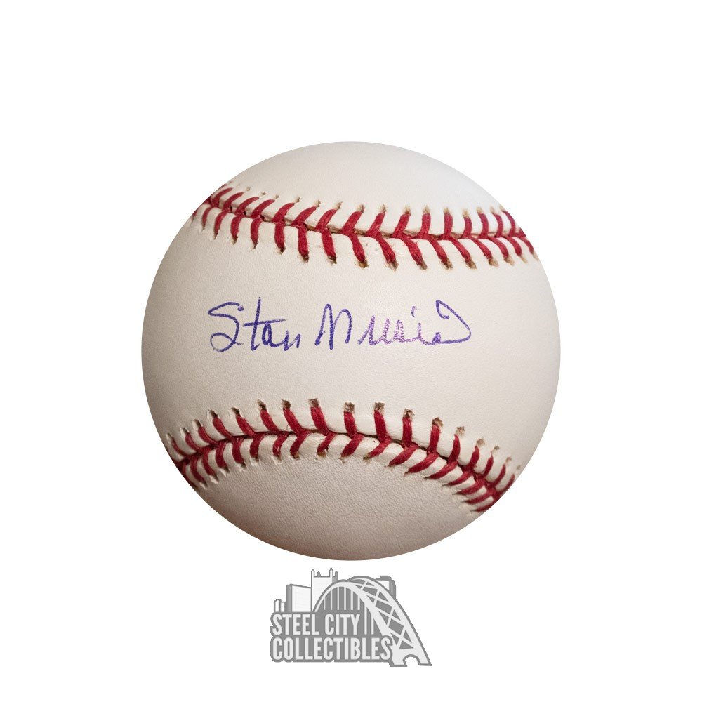 Stan Musial Autographed Official MLB Baseball - PSA/DNA COA | Steel ...