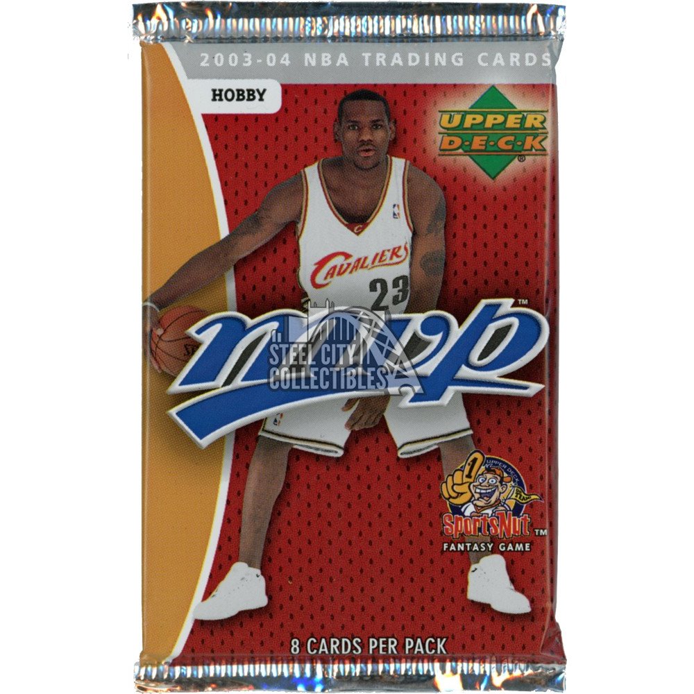 2003-04 Upper Deck MVP Basketball Hobby Pack | Steel City Collectibles