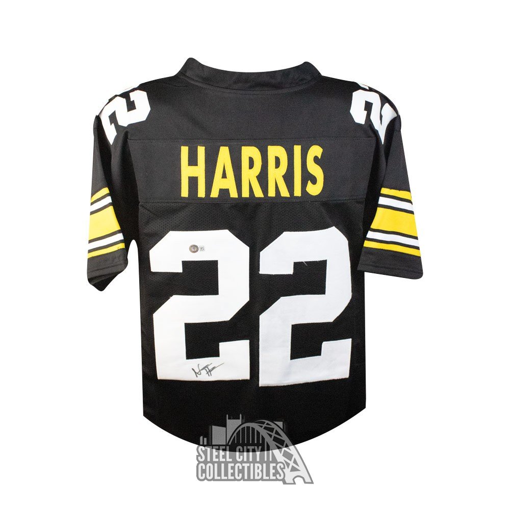 Najee Harris Autographed Pittsburgh Custom Football Jersey - BAS ...