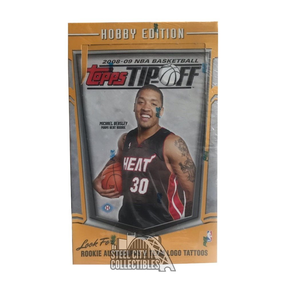 2008-09 Topps NBA Tipoff Basketball Hobby Box | Steel City Collectibles