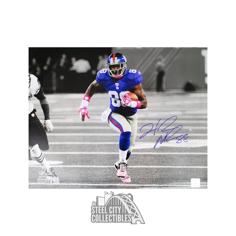 Hakeem Nicks Autographed New York Giants 16x20 Photo (Horizontal) - BAS ...