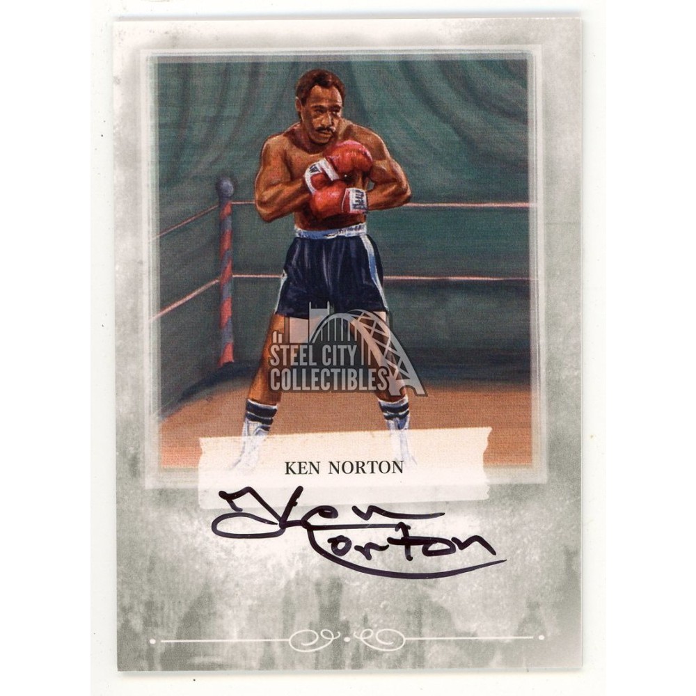 Ken Norton 2010 Sport Kings Boxing Autograph Card #A-KN2 | Steel City ...