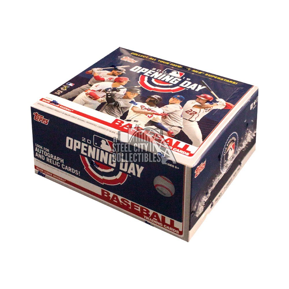 2019 Topps Opening Day Baseball Hobby Box | Steel City Collectibles