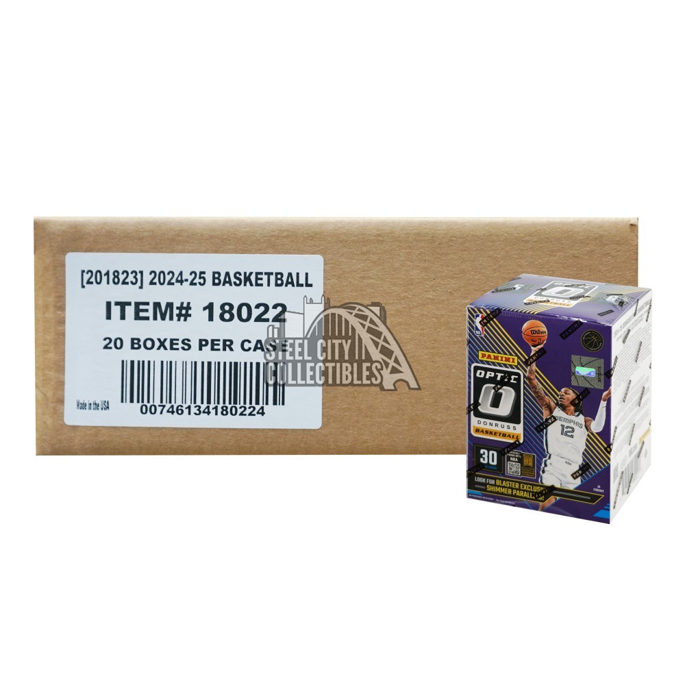 2024-25 Panini Donruss Optic Basketball Hobby Blaster 20-Box Case ...