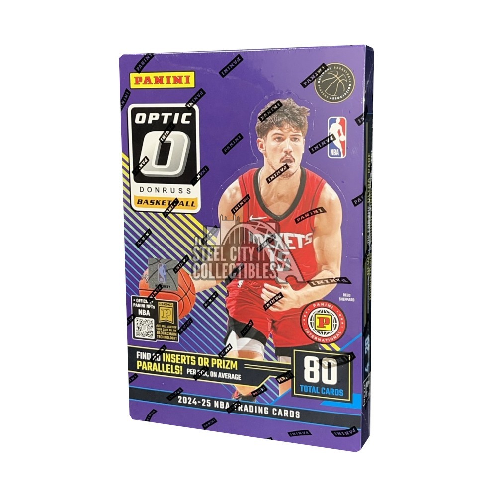 2024-25 Panini Donruss Optic Basketball Hobby International Box | Steel ...