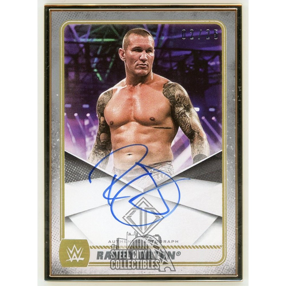 Randy Orton 2020 Topps Transcendent WWE Autographed Card /25 | Steel ...