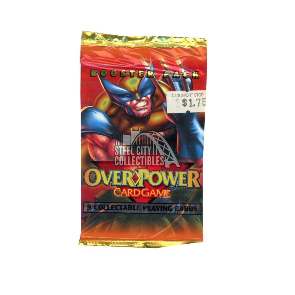 1995 Marvel Overpower Booster Pack | Steel City Collectibles