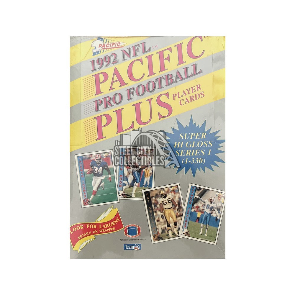 1992 Pacific NFL Football Plus Series 1 Hobby Box | Steel City Collectibles