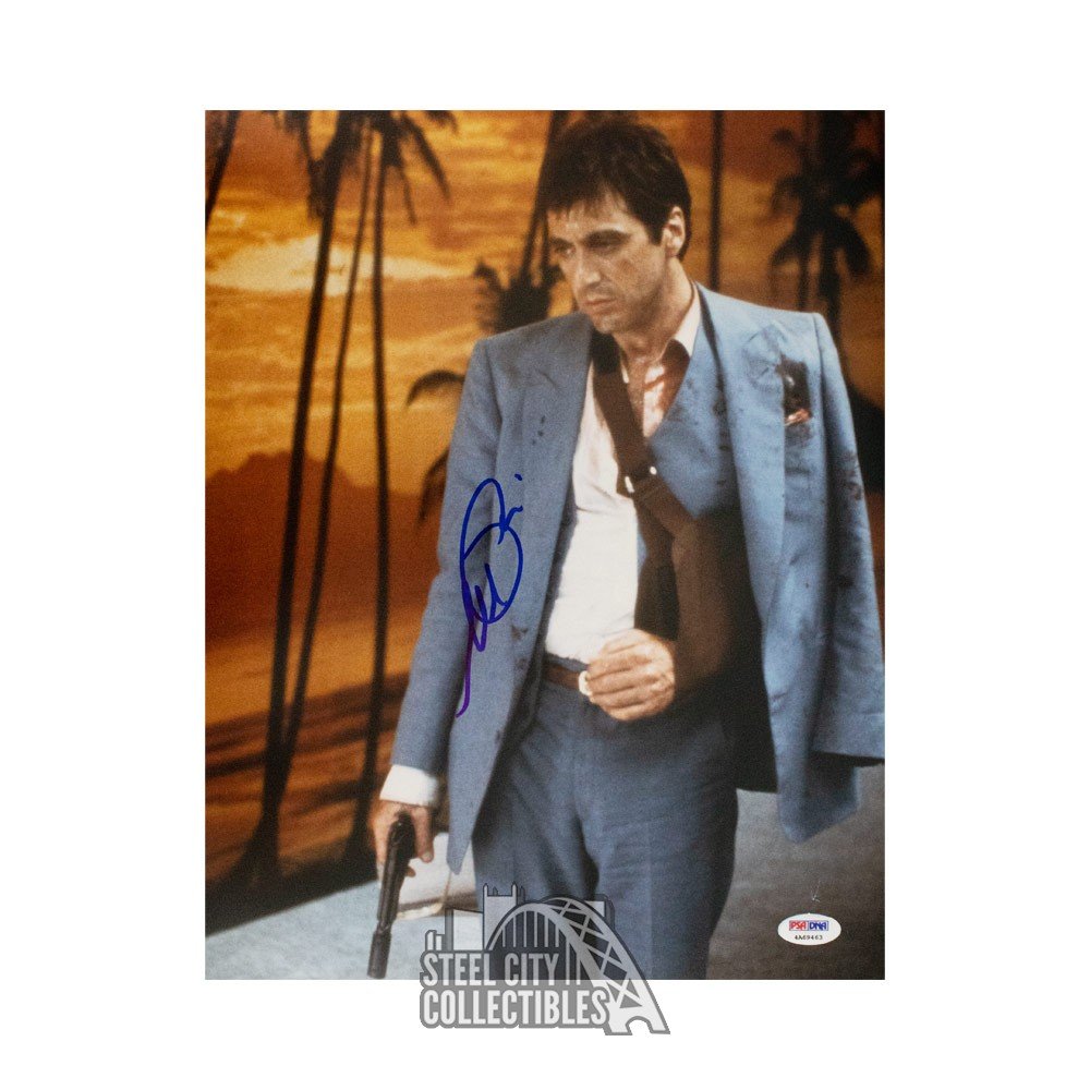 Al Pacino Autographed Scarface 11x14 Photo - PSA/DNA COA | Steel City ...