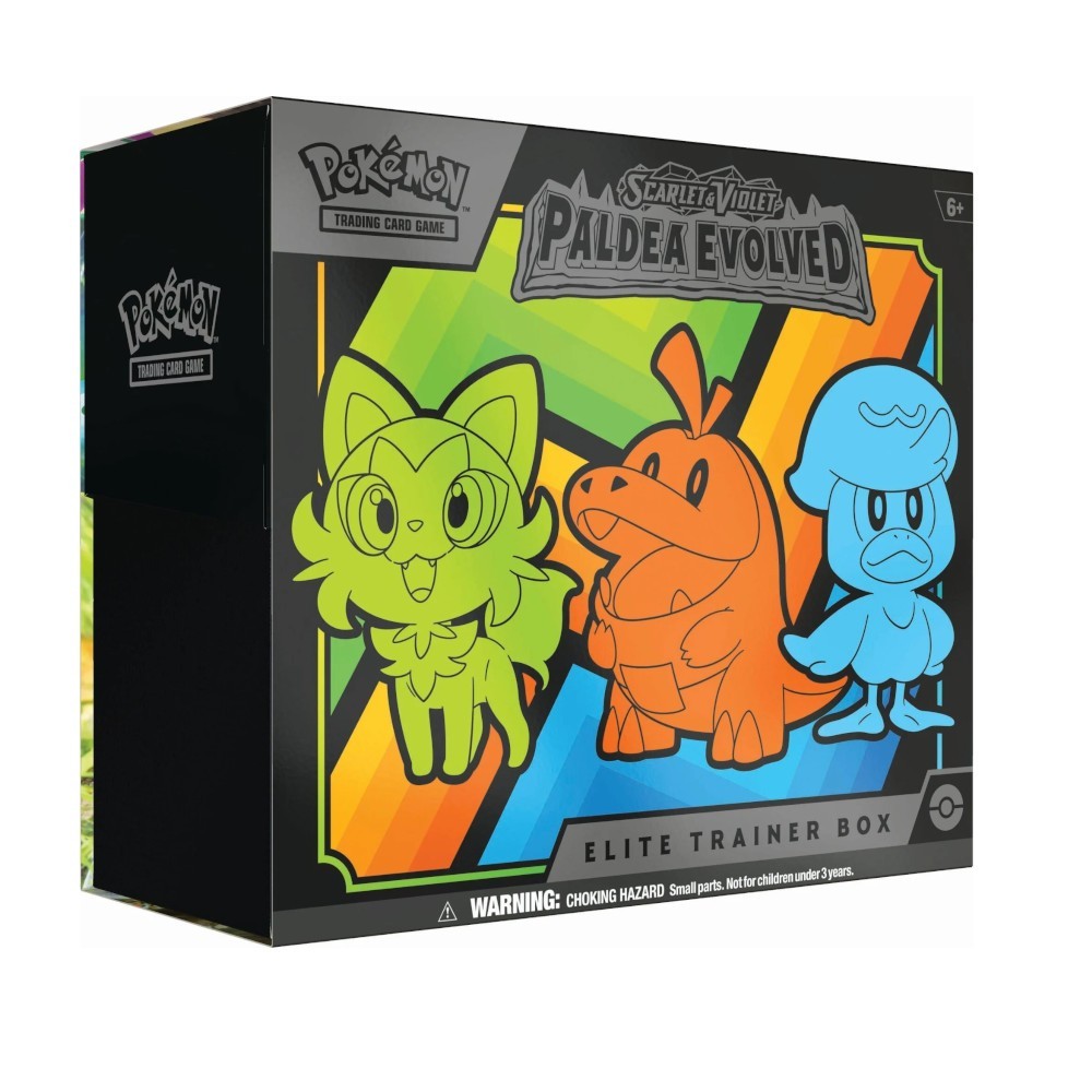 Pokemon Scarlet & Violet Paldea Evolved Elite Trainer Box Case | Steel ...
