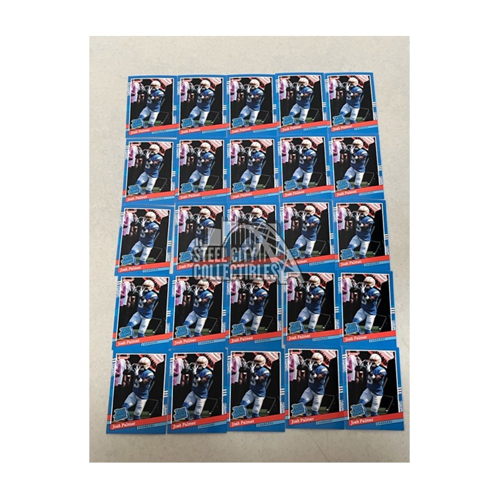 Josh Palmer 2021 Panini Donruss Rated Rookie Retro BW23 /2231 25-Card ...