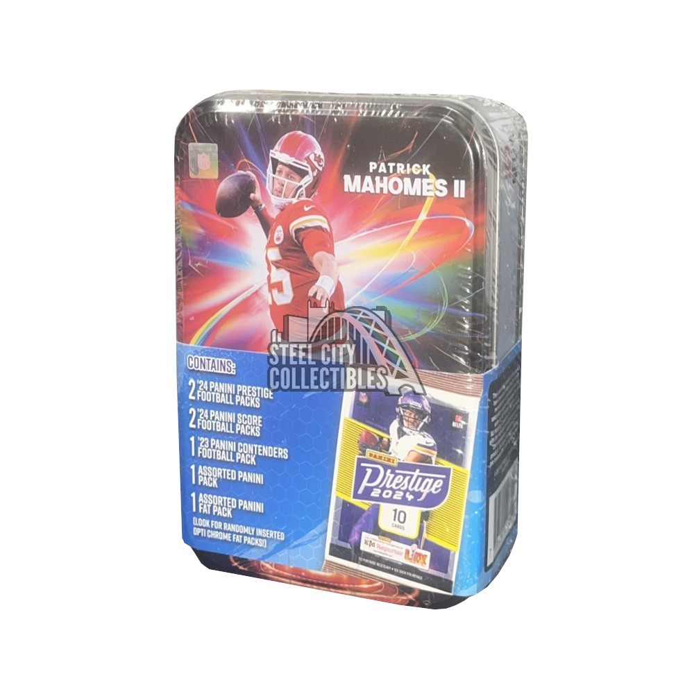 2023-24 Panini Football 7-Pack Tin | Steel City Collectibles