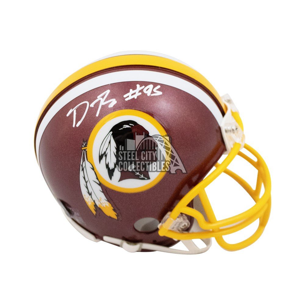 Daron Payne Autographed Washington Redskins Mini Football Helmet ...