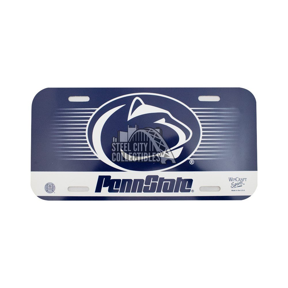 Penn State Plastic License Plate | Steel City Collectibles