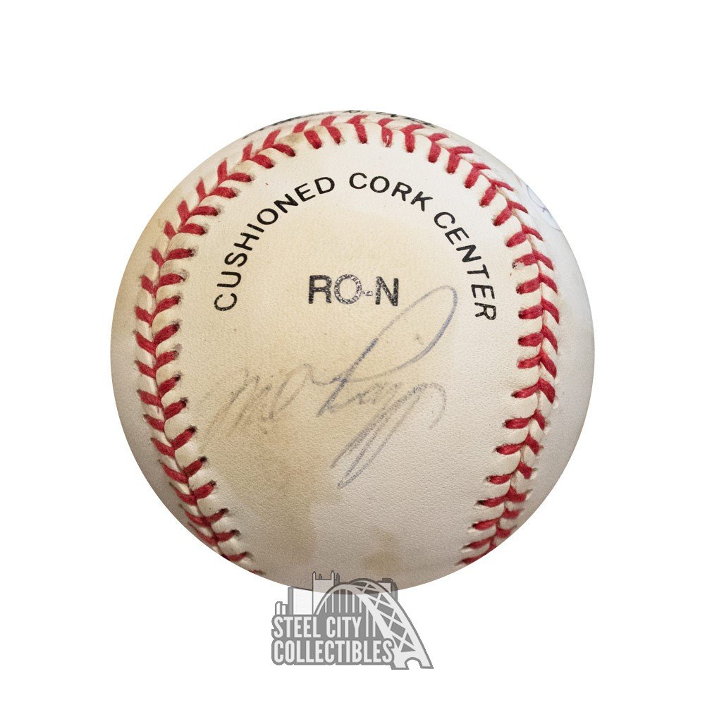 Mike Piazza Autographed Official National League Baseball - JSA COA ...