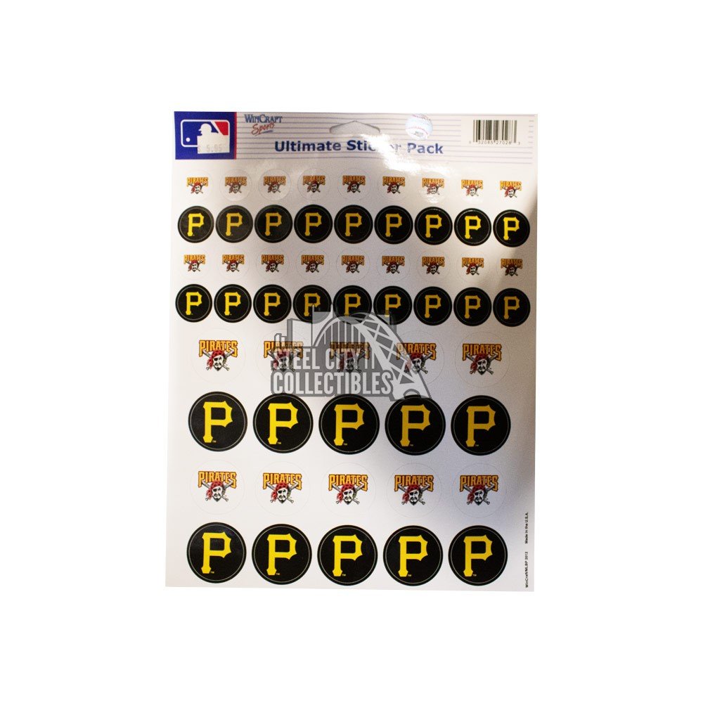 Pittsburgh Pirates Ultimate Sticker Sheet | Steel City Collectibles