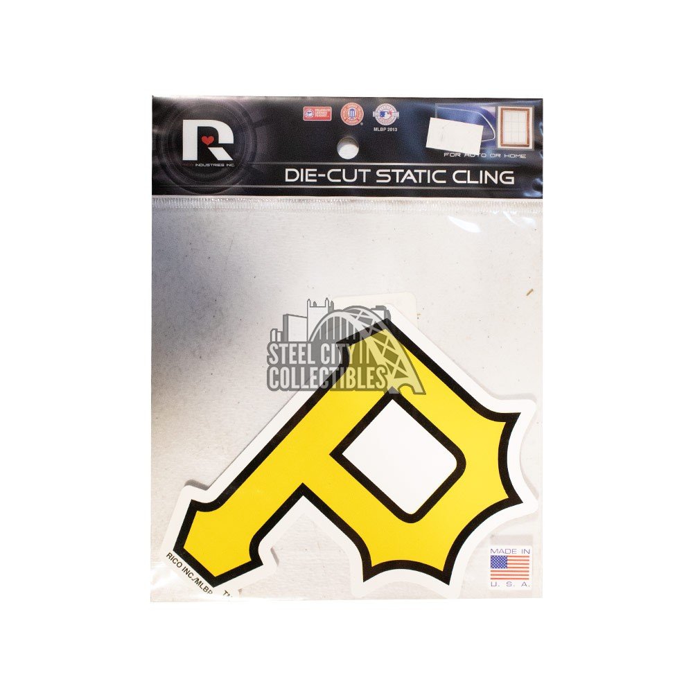 Pittsburgh Pirates Static Cling Decal | Steel City Collectibles