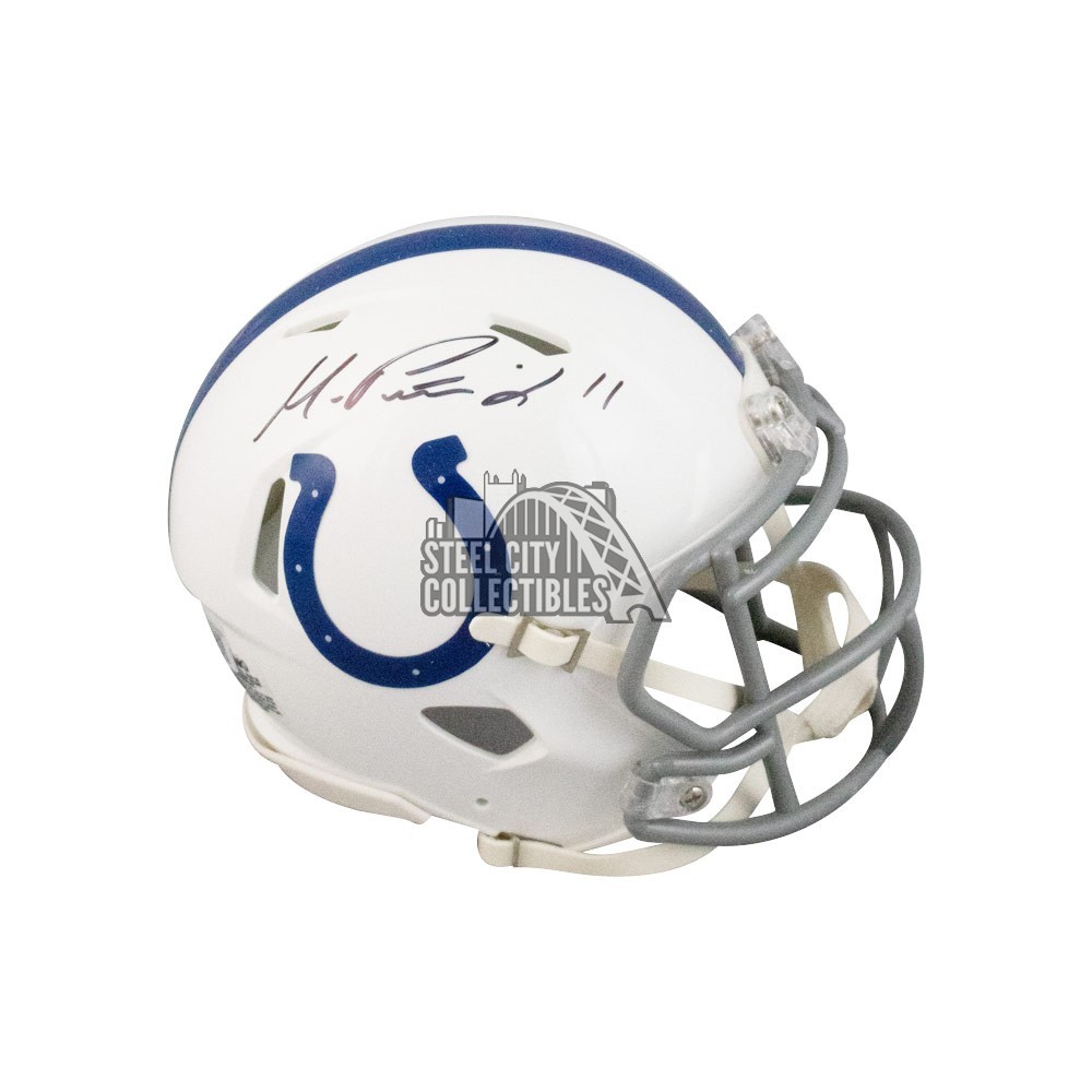 Michael Pittman Autographed Indianapolis Colts Speed Mini Football ...