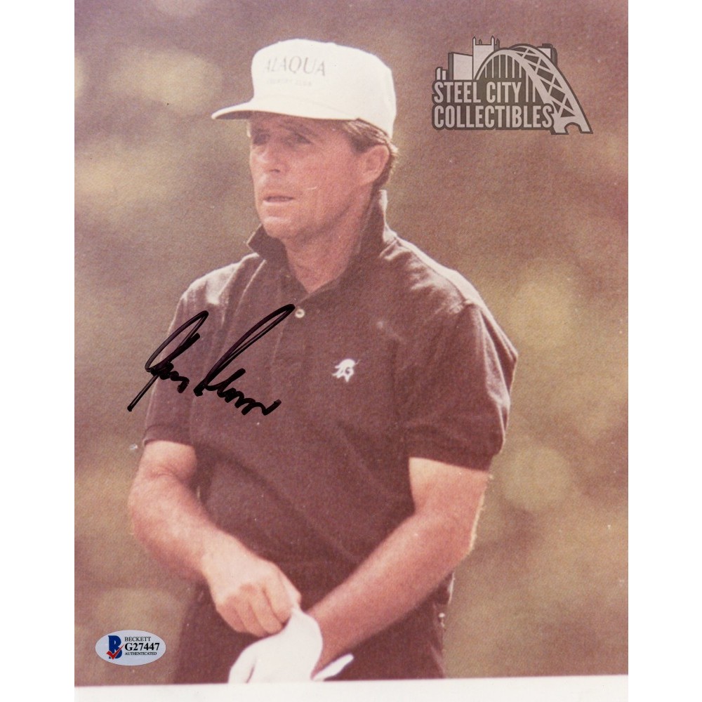 Gary Player Autographed 8x10 Photo - BAS COA | Steel City Collectibles