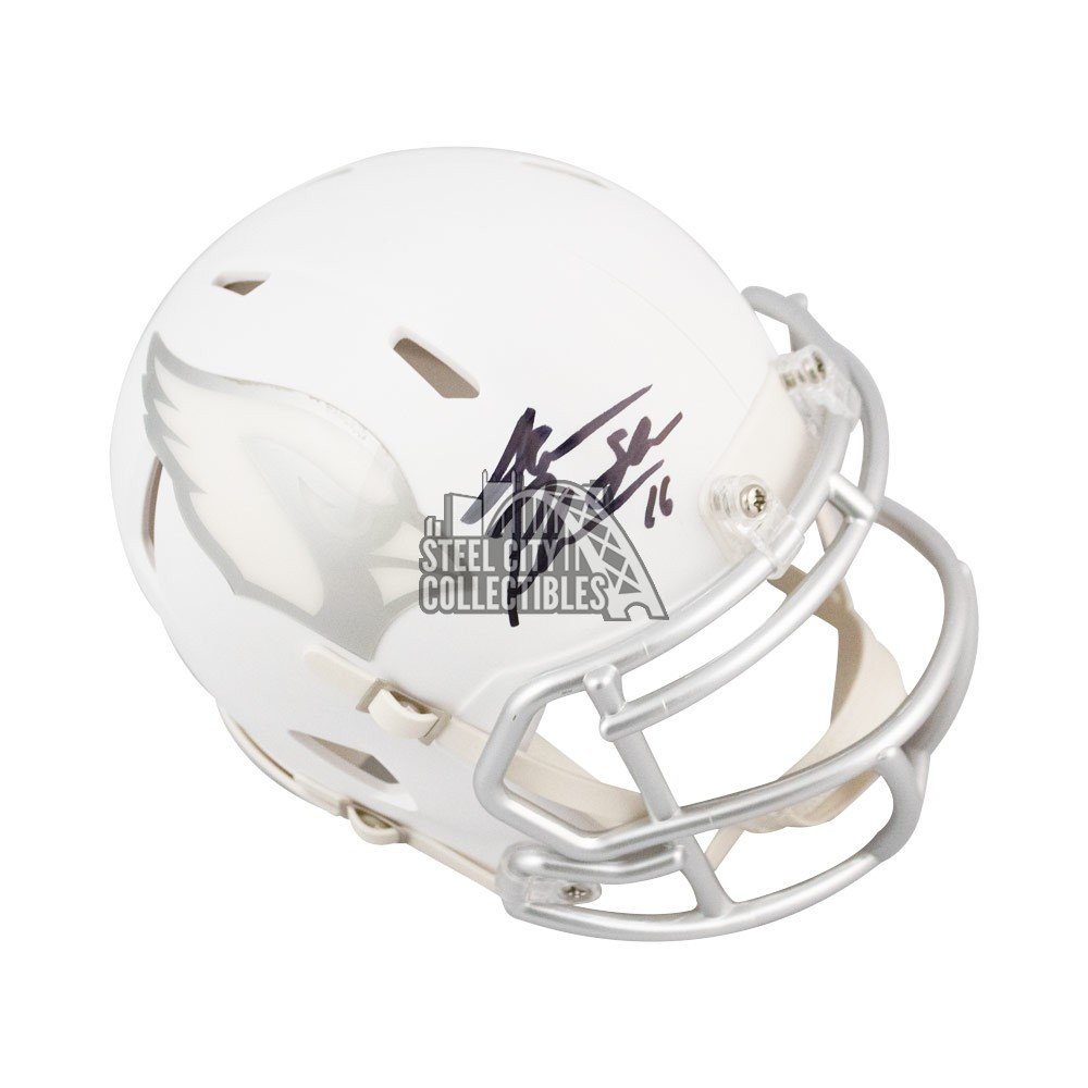 Jake Plummer Autographed Arizona Cardinals Ice Mini Football Helmet ...