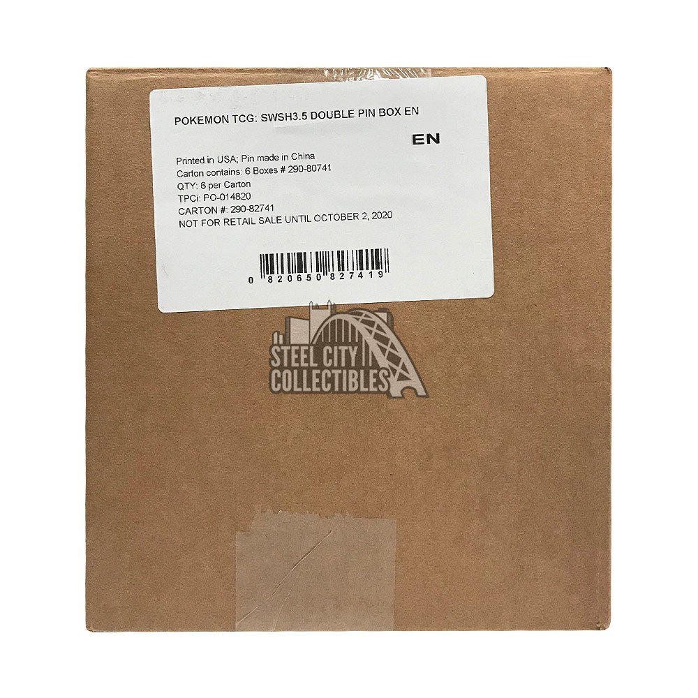 Pokemon Champion's Path Special Pin Collection 6-Box Case (Stow-on-Side ...