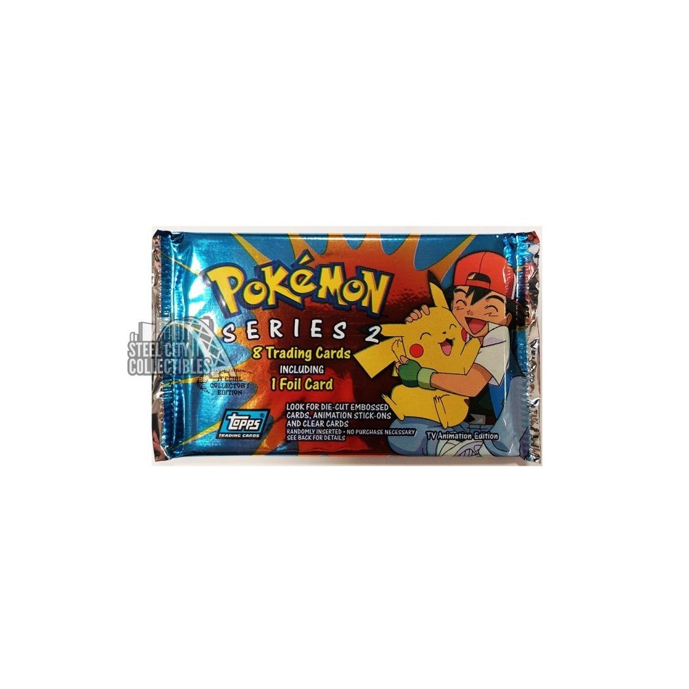 2000 Topps Pokemon Animation Series 2 Pack -- Random Card Group Break ...