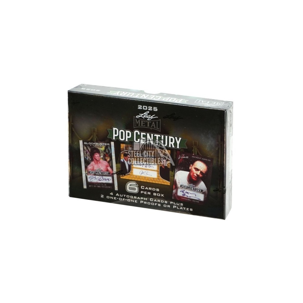 2025 Leaf Metal Pop Century Box -- Random Card Group Break #5 -- Mikey ...
