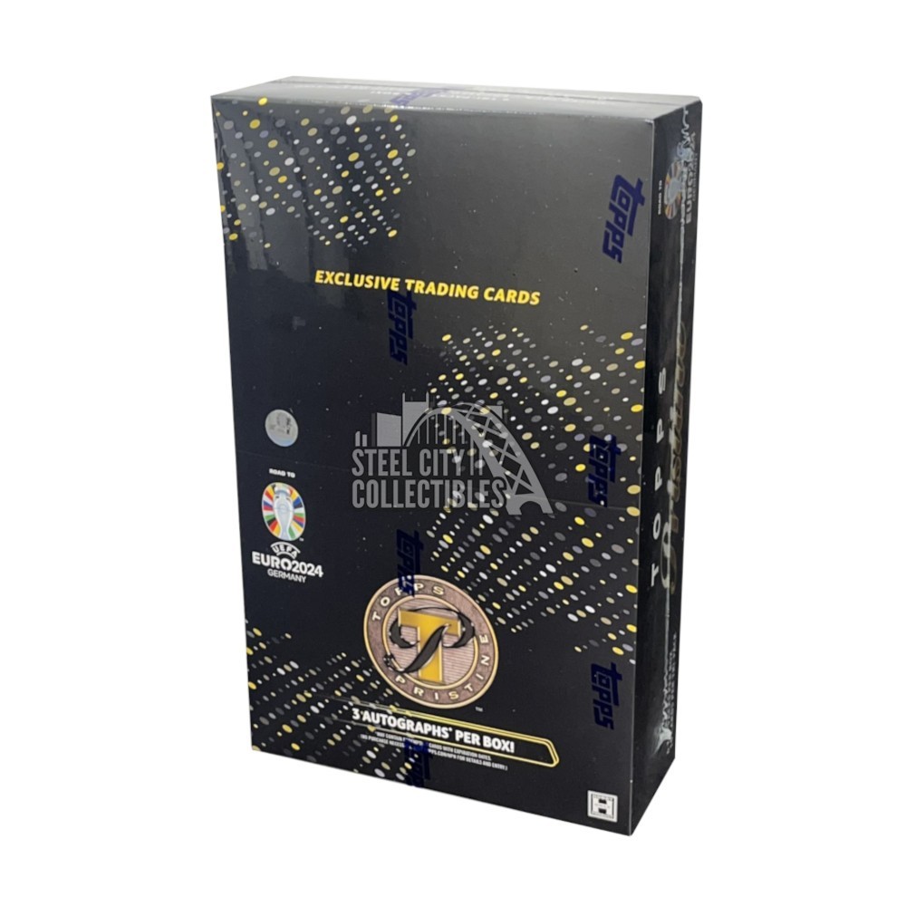 2023 Topps Road To Euro 2024 Pristine Soccer Hobby Box | Steel City ...