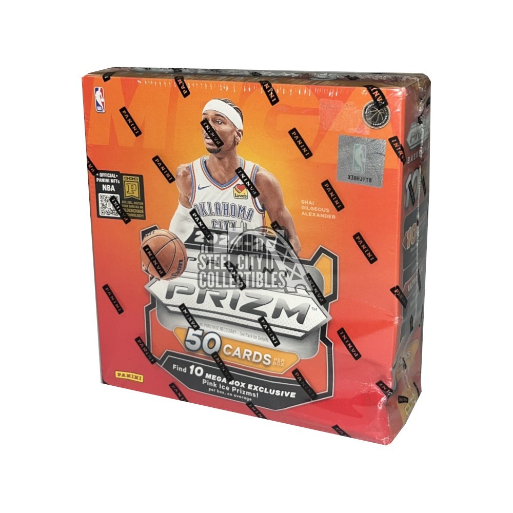 2024-25 Panini Prizm Basketball Mega Box (Pink Ice Prizms) **PLEASE ...