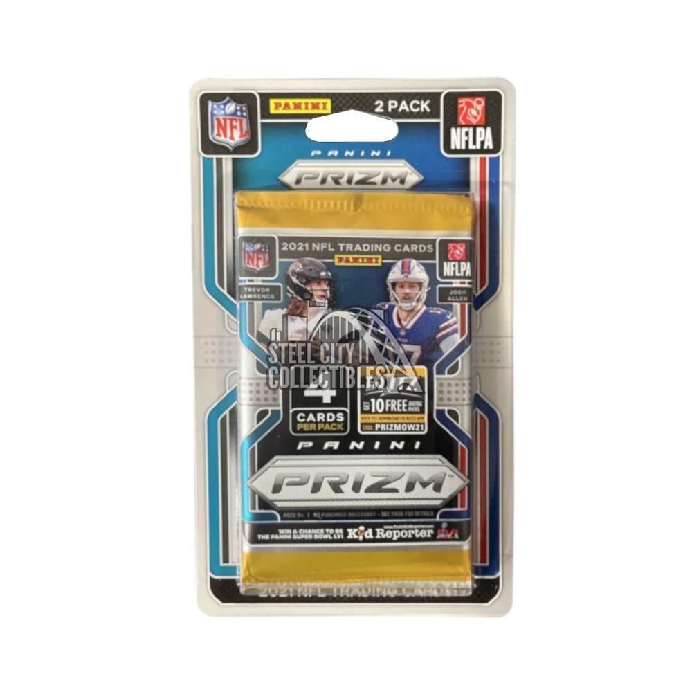 2021 Panini Prizm Football 2-Pack Blister Pack | Steel City Collectibles