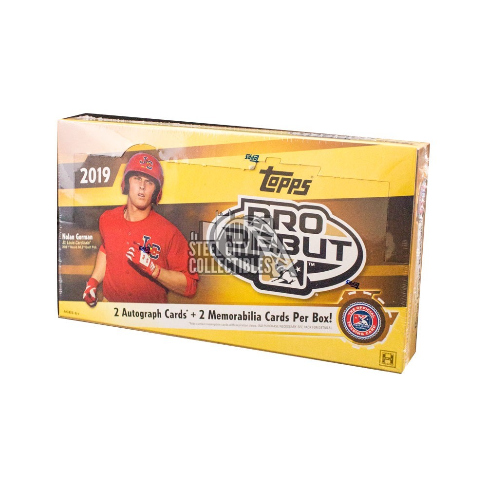 2019 Topps Pro Debut Baseball Hobby Box | Steel City Collectibles